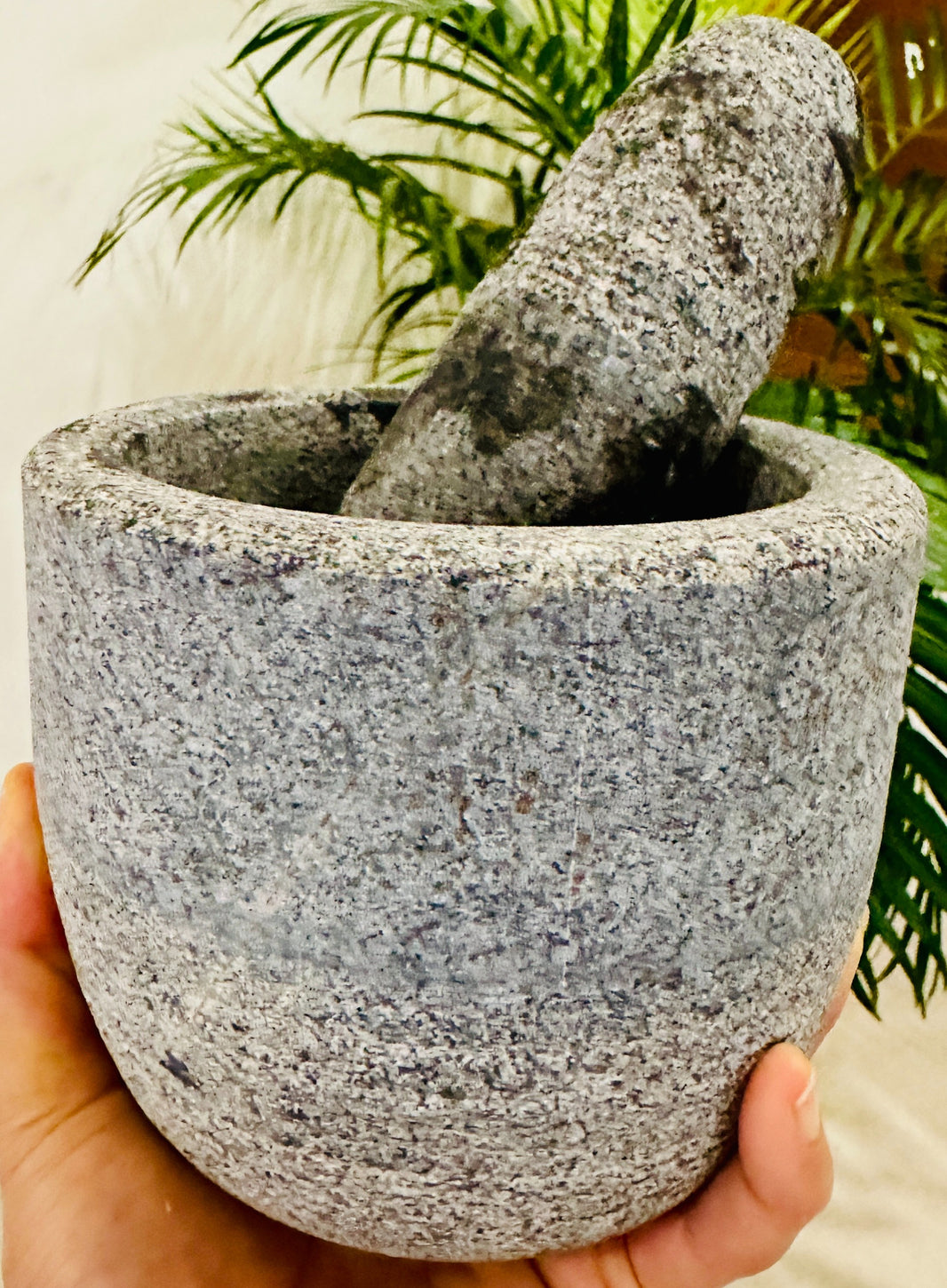 Mortar&Pestle click here for details – Soapstonecookware-Kalchatti